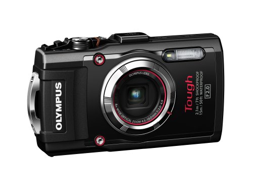 Olympus TG-3 Waterproof 16 MP Digital Camera (Black) (Discontinued by Manufacturer)