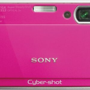 Sony Cybershot DSC-T2 8MP Digital Camera with 3x Optical Zoom (Pink)