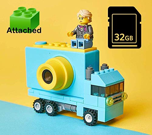 Kids Digital Camera, 1080P FHD Kids Camera 2 Inch IPS Screen Compatible Selfie Support 32GB SD Card, for Boys Girls Puzzle Pack Included