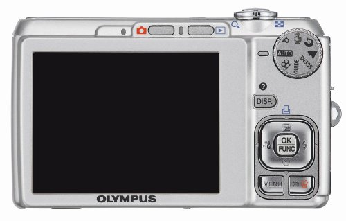 Olympus FE-340 8MP Digital Camera with 5x Optical Zoom (Silver)