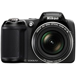 Nikon COOLPIX L810 16.1 MP Digital Camera with 26x Zoom NIKKOR ED Glass Lens and 3-inch LCD (Black) (Old Model) (Renewed)