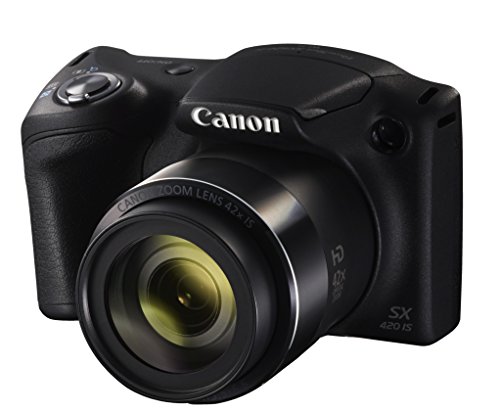 Canon Digital Camera PowerShot SX420 is 42x Optical Zoom PSSX420IS International Version (No Warranty)