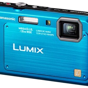 Panasonic Lumix TS20 16.1 MP TOUGH Waterproof Digital Camera with 4x Optical Zoom (Blue) (OLD MODEL)