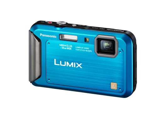 Panasonic Lumix TS20 16.1 MP TOUGH Waterproof Digital Camera with 4x Optical Zoom (Blue) (OLD MODEL)