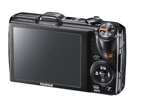 Fujifilm FinePix F550 EXR Black Digital Camera