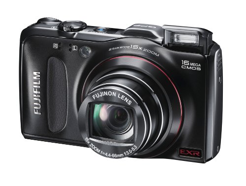 Fujifilm FinePix F550 EXR Black Digital Camera