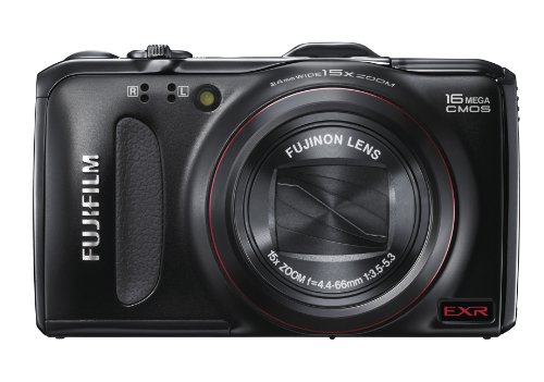 Fujifilm FinePix F550 EXR Black Digital Camera