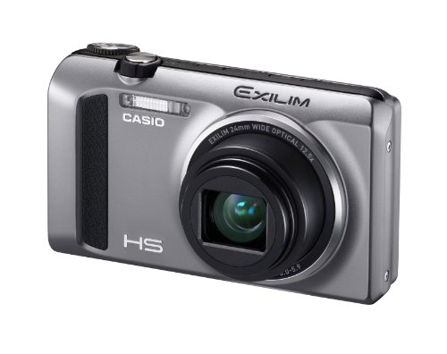 Casio High Speed Exilim Ex-ZR400 Digital Camera Silver EX-ZR400SR - International Version (No Warranty)