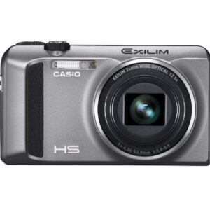 Casio High Speed Exilim Ex-ZR400 Digital Camera Silver EX-ZR400SR - International Version (No Warranty)