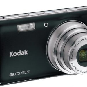 Kodak Easyshare V803 8 MP Digital Camera with 3xOptical Zoom (Midnight Black)