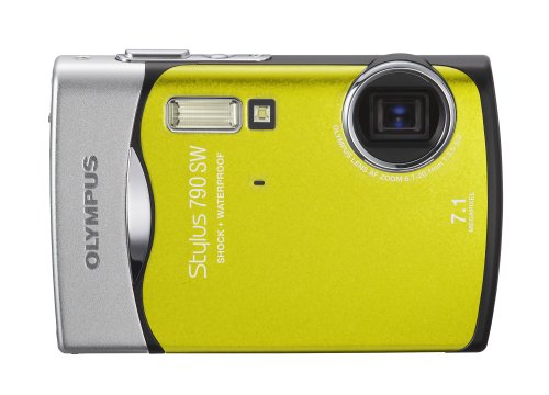 Olympus Stylus 790SW 7.1MP Waterproof Digital Camera with Dual Image Stabilized 3x Optical Zoom (Lime)