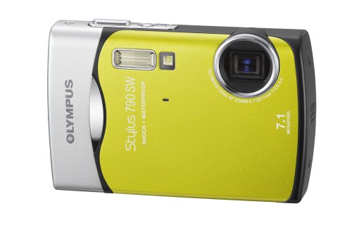 Olympus Stylus 790SW 7.1MP Waterproof Digital Camera with Dual Image Stabilized 3x Optical Zoom (Lime)