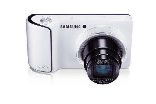 Factory Unlocked Samsung Galaxy Camera EK-GC100 8GB White, Android OS, v4.1 (Jelly Bean) 3G Unlocked HSDPA 850 / 900 / 1900 / 2100 (International Version - No Warranty)