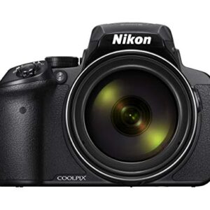 Nikon COOLPIX P900 16MP Zoom Digital Camera with 83x Optical Zoom, Built-in Wi-Fi and NFC (Black) (Renewed)