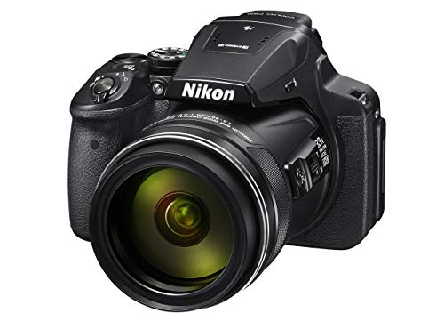 Nikon COOLPIX P900 16MP Zoom Digital Camera with 83x Optical Zoom, Built-in Wi-Fi and NFC (Black) (Renewed)