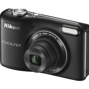 Nikon COOLPIX L28 20.1 MP Digital Camera with 5x Zoom Lens and 3" LCD (Black) (OLD MODEL)