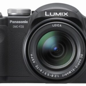 Panasonic Lumix DMC-FZ8K 7.2MP Digital Camera with 12x Optical Image Stabilized Zoom (Black)