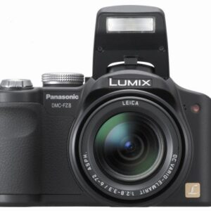 Panasonic Lumix DMC-FZ8K 7.2MP Digital Camera with 12x Optical Image Stabilized Zoom (Black)