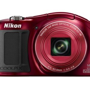 Nikon COOLPIX L620 18.1 MP CMOS Digital Camera with 14x Zoom Lens and Full 1080p HD Video (Red) (Discontinued by Manufacturer)