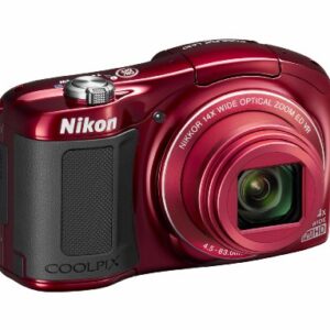 Nikon COOLPIX L620 18.1 MP CMOS Digital Camera with 14x Zoom Lens and Full 1080p HD Video (Red) (Discontinued by Manufacturer)