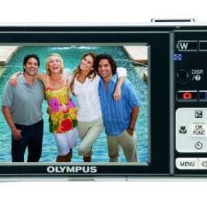 Olympus FE-3000 10MP Digital Camera with 3x Optical Zoom and 2.7 Inch LCD (Titanium)