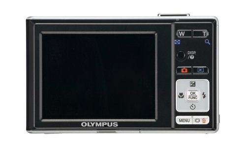 Olympus FE-3000 10MP Digital Camera with 3x Optical Zoom and 2.7 Inch LCD (Titanium)