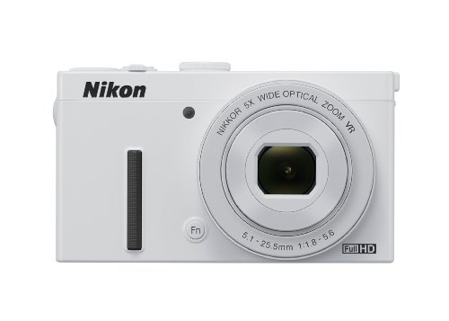 Nikon Coolpix P340 12.2 Mp Wi-fi Cmos Digital Camera with 5x Zoom Nikkor Lens and Full Hd 1080p Video (White)