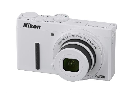 Nikon Coolpix P340 12.2 Mp Wi-fi Cmos Digital Camera with 5x Zoom Nikkor Lens and Full Hd 1080p Video (White)