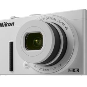 Nikon Coolpix P340 12.2 Mp Wi-fi Cmos Digital Camera with 5x Zoom Nikkor Lens and Full Hd 1080p Video (White)