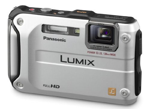 Panasonic Lumix DMC-TS3 12.1 MP Rugged/Waterproof Digital Camera with 4.6x Wide Angle Optical Image Stabilized Zoom and 2.7-Inch LCD (Silver)