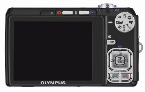 Olympus FE-340 8MP Digital Camera with 5x Optical Zoom (Black)