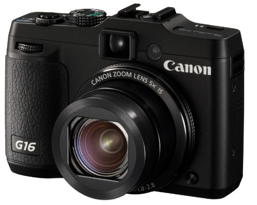 Canon PowerShot G16 digital camera 5 times zoom PSG16 wide angle 28mm optical - International Version (No Warranty)