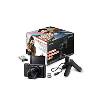 Sony RX100M3 Video Creator Kit with Shooting Grip, Media Card & Extra Battery