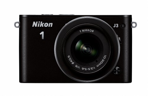 Nikon 1 J3 14.2 MP HD Digital Camera with 10-30mm VR 1 NIKKOR Lens (Black)