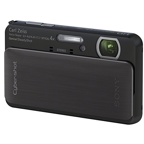 Sony Cyber-shot DSC-TX20 16.2 MP Exmor R CMOS Digital Camera with 4x Optical Zoom and 3.0-inch LCD (Black) (2012 Model)