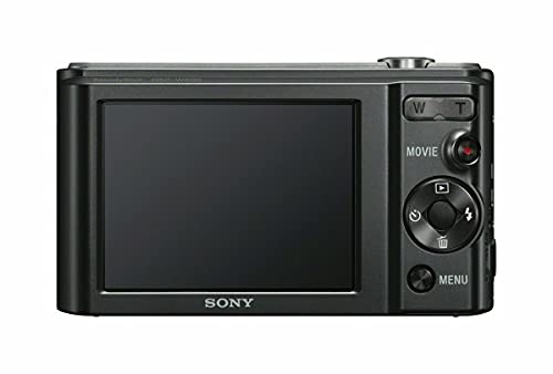 Sony Cyber-Shot W800 Compact Digital Camera (Black) with Lowepro Santiago 20 II Case and 32GB SD Card Bundle (3 Items)