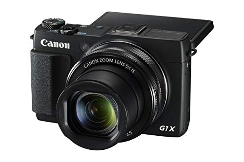 Canon Cameras Genuine PS G1 X Mark II 12.8MP Black - International Version (No Warranty)