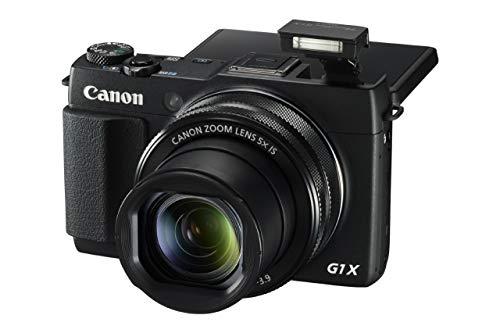 Canon Cameras Genuine PS G1 X Mark II 12.8MP Black - International Version (No Warranty)