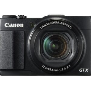 Canon Cameras Genuine PS G1 X Mark II 12.8MP Black - International Version (No Warranty)