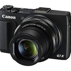 Canon Cameras Genuine PS G1 X Mark II 12.8MP Black - International Version (No Warranty)