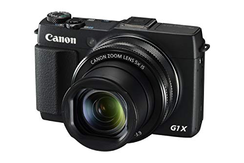 Canon Cameras Genuine PS G1 X Mark II 12.8MP Black - International Version (No Warranty)