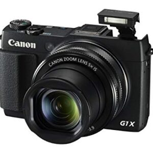 Canon Cameras Genuine PS G1 X Mark II 12.8MP Black - International Version (No Warranty)