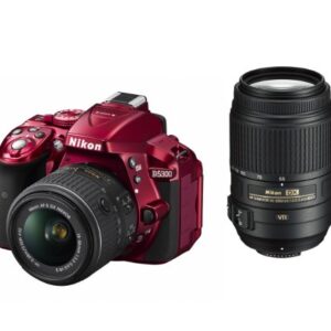 NIKON d5300 RED W-ZOOMLENSKIT