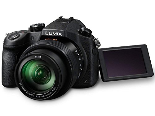 Panasonic LUMIX DMC-FZ1000 20.1MP 4K Point and Shoot Digital Camera w/ 16X Zoom Leica Lens, Built-in Wi-Fi and NFC - Black (US Model)