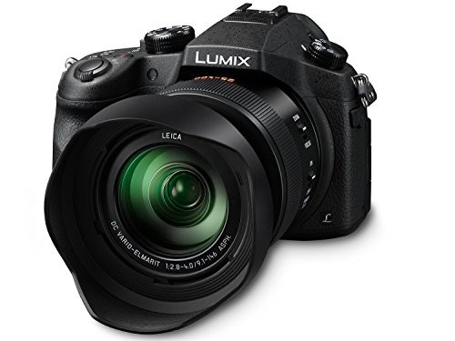 Panasonic LUMIX DMC-FZ1000 20.1MP 4K Point and Shoot Digital Camera w/ 16X Zoom Leica Lens, Built-in Wi-Fi and NFC - Black (US Model)