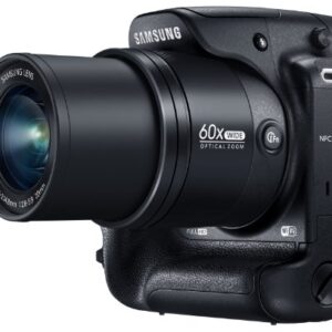 Samsung WB2200F 16.3MP CMOS Smart WiFi & NFC Digital Camera with 60x Optical Zoom, 3.0" LCD and 1080p HD Video (Black)