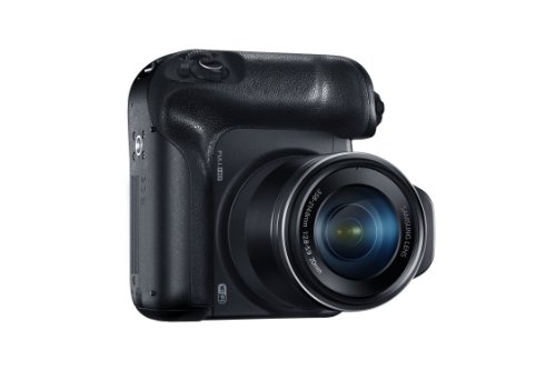 Samsung WB2200F 16.3MP CMOS Smart WiFi & NFC Digital Camera with 60x Optical Zoom, 3.0" LCD and 1080p HD Video (Black)