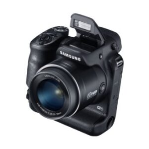 Samsung WB2200F 16.3MP CMOS Smart WiFi & NFC Digital Camera with 60x Optical Zoom, 3.0" LCD and 1080p HD Video (Black)