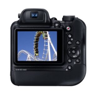 Samsung WB2200F 16.3MP CMOS Smart WiFi & NFC Digital Camera with 60x Optical Zoom, 3.0" LCD and 1080p HD Video (Black)