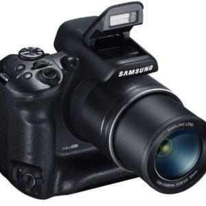 Samsung WB2200F 16.3MP CMOS Smart WiFi & NFC Digital Camera with 60x Optical Zoom, 3.0" LCD and 1080p HD Video (Black)